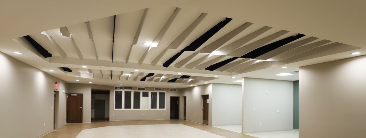 aCapella Melody Polyester Ceiling - G&S Acoustics