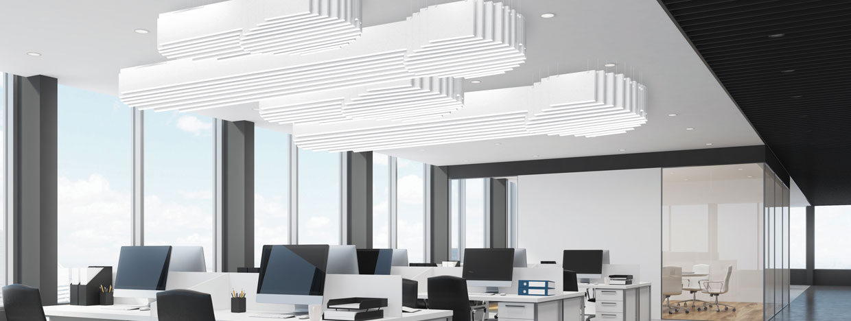 Polyester Ceilings - Melody - G&S Acoustics